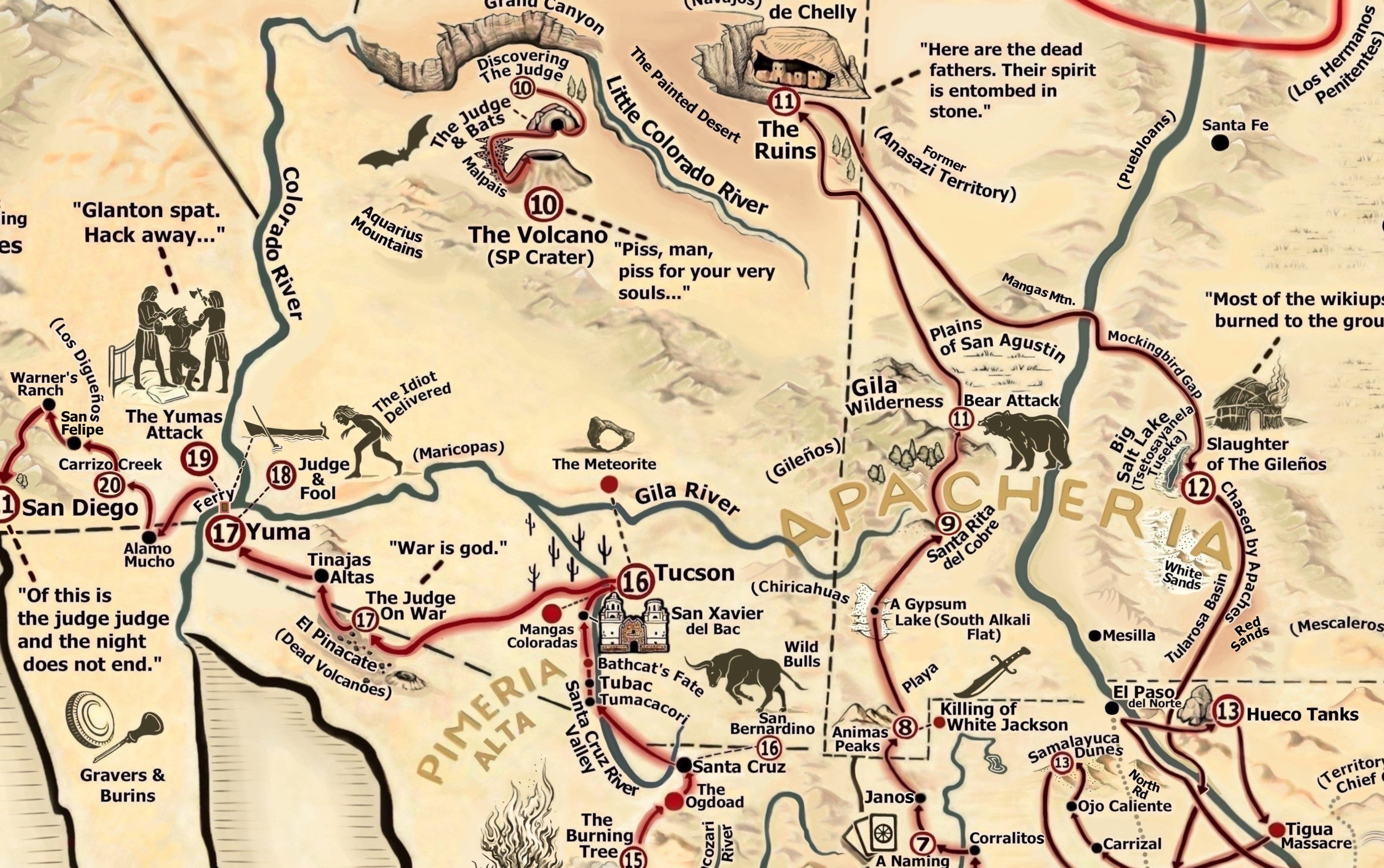 Map – Epic Trail Book Maps